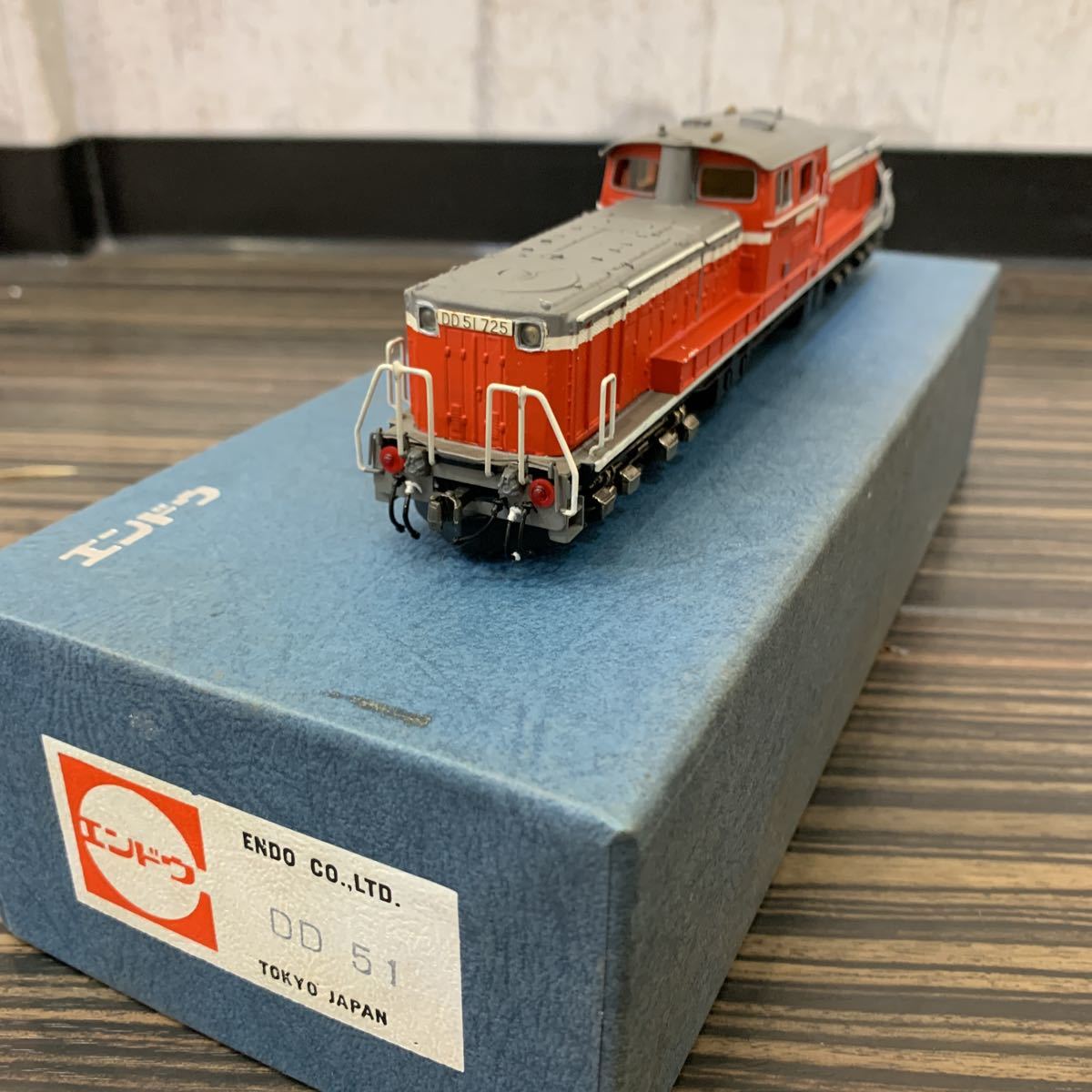 【目立った傷や汚れなし】1円から！エンドウ DD51ディーゼル機関車 DD51 ムサシノモデル HOゲージ 天賞堂 国鉄 商品管理番号505 アンティーク ブリキ当時物の落札情報詳細 ...