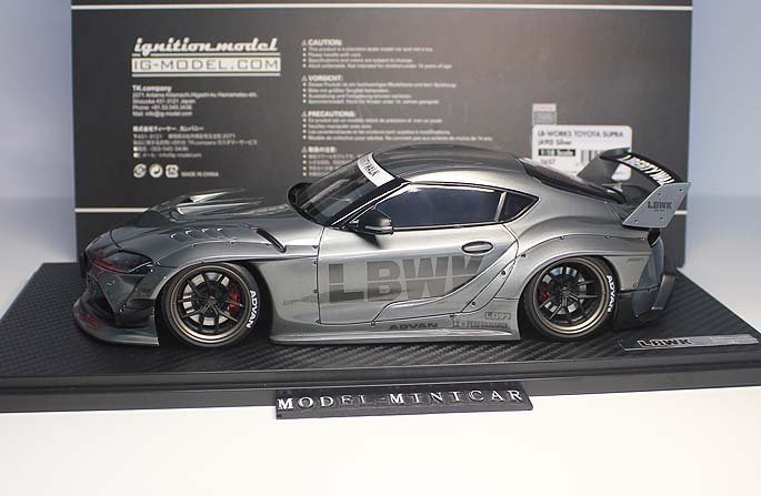 【未使用】 限定品！LBWK！Ignition Model 1/18 Toyota トヨタ Supra スープラ A90 Liberty ...