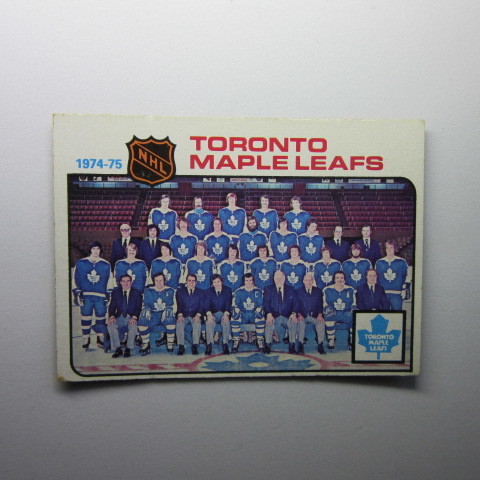 【傷や汚れあり】NHL 1975-76 Topps #91 Maple Leafs Team Checklistの落札情報詳細 - ヤフオク ...