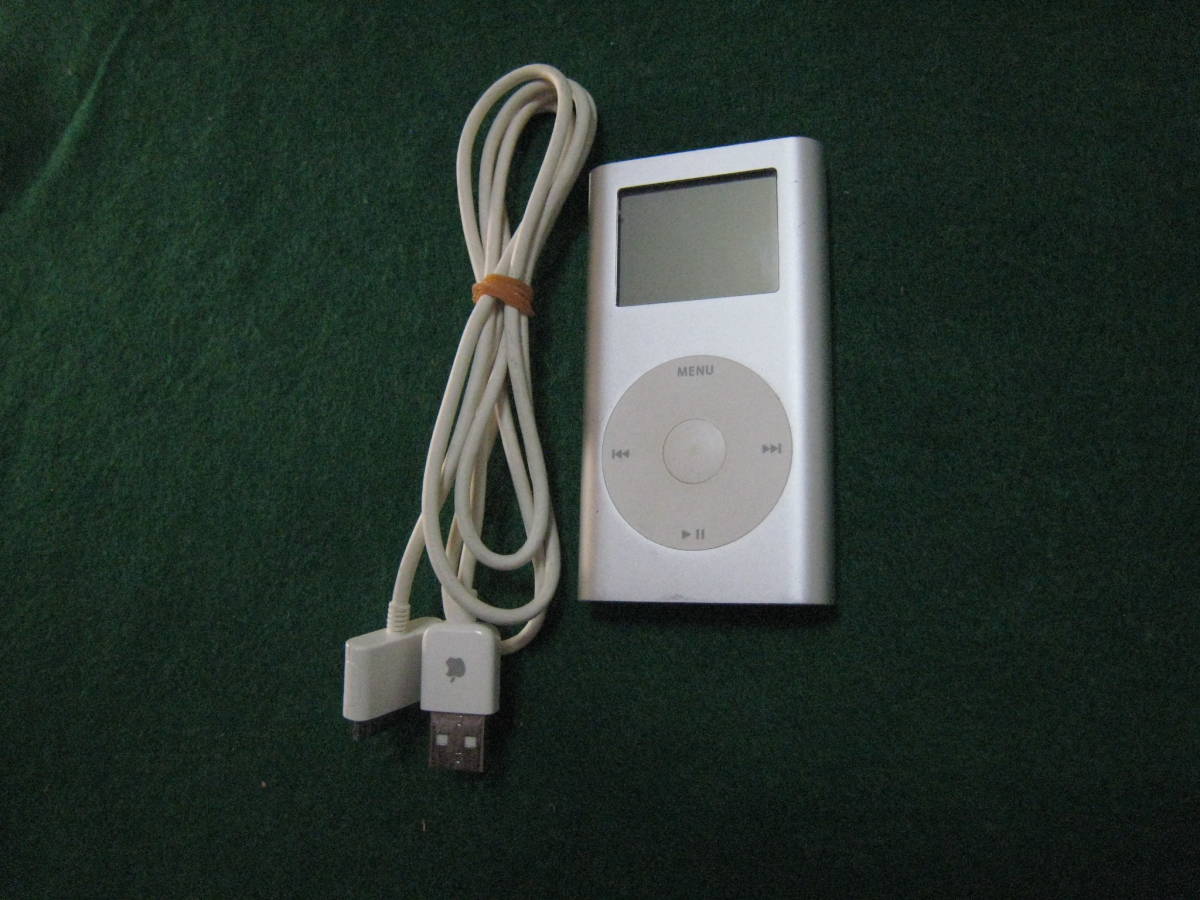 【傷や汚れあり】iPod mini A-1051 4GB シルバー 動作未確認品 ジャンク品です。の落札情報詳細 - ヤフオク落札価格検索 オークフリー