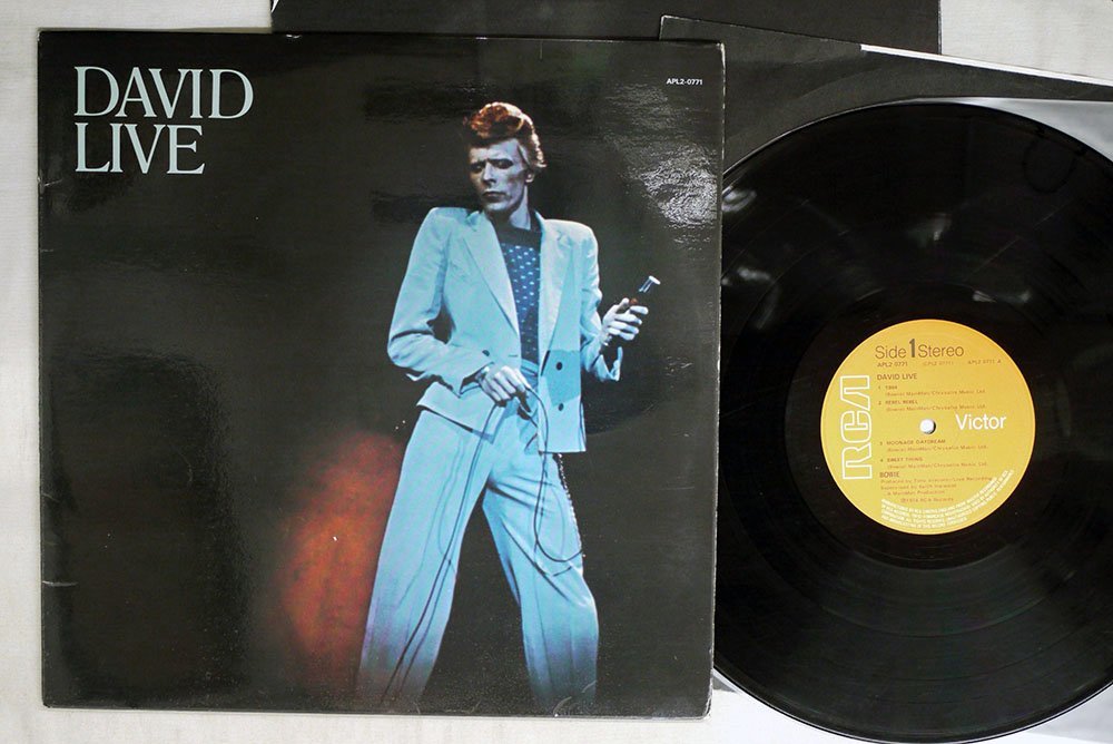【傷や汚れあり】UK-ORIGINAL DAVID BOWIE/DAVID LIVE/RCA/VICTOR APL2 0771 の落札情報詳細 ...
