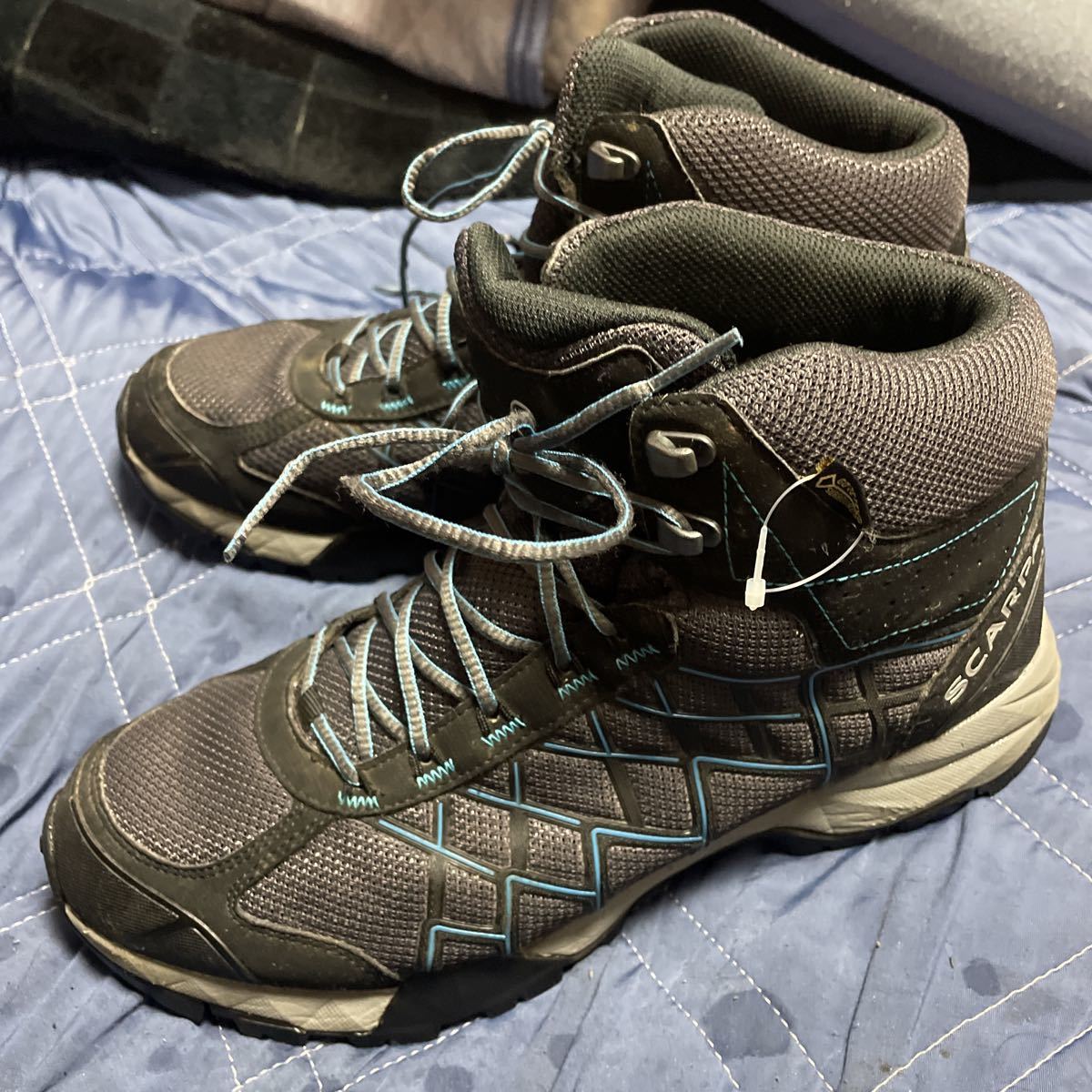 【目立った傷や汚れなし】7-126 イタリー製 SCARPA EIGER アイガー スカルパ 本革 スウェード マウンテンブーツ アルパインブーツ 登山靴 サイズ40 ブラウン の落札情報詳細 ...