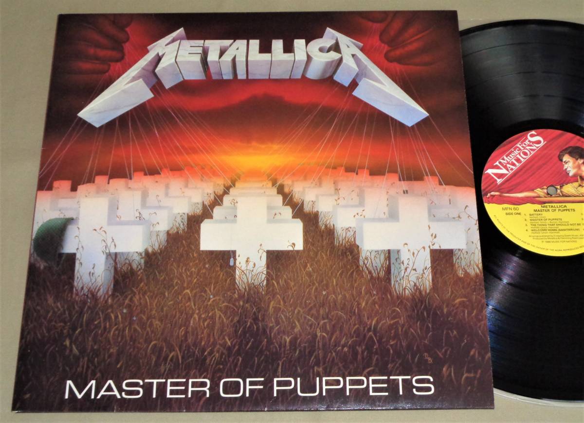 【中古】32DP-448【METALLICA/MASTER OF PUPPETS/メタリカ/メタル・マスター】初期規格/スラッシュ ...