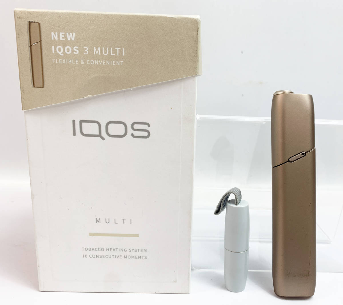 【傷や汚れあり】現状品 通電確認のみ IQOS 3 MULTI ブリリアンゴールド A1405 加熱式タバコ シリアル登録 不明 アイコス 11-6の落札情報詳細 - ヤフオク落札価格検索 ...