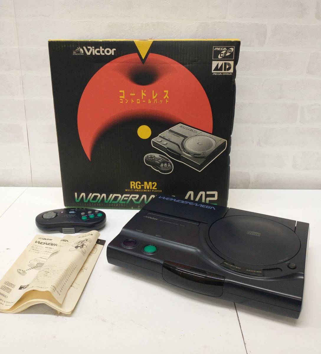 【全体的に状態が悪い】ジャンク ★ Victor WONDERMEGA RG-M2 本体 ビクター ワンダーメガ MD 箱ありの落札情報詳細 ...