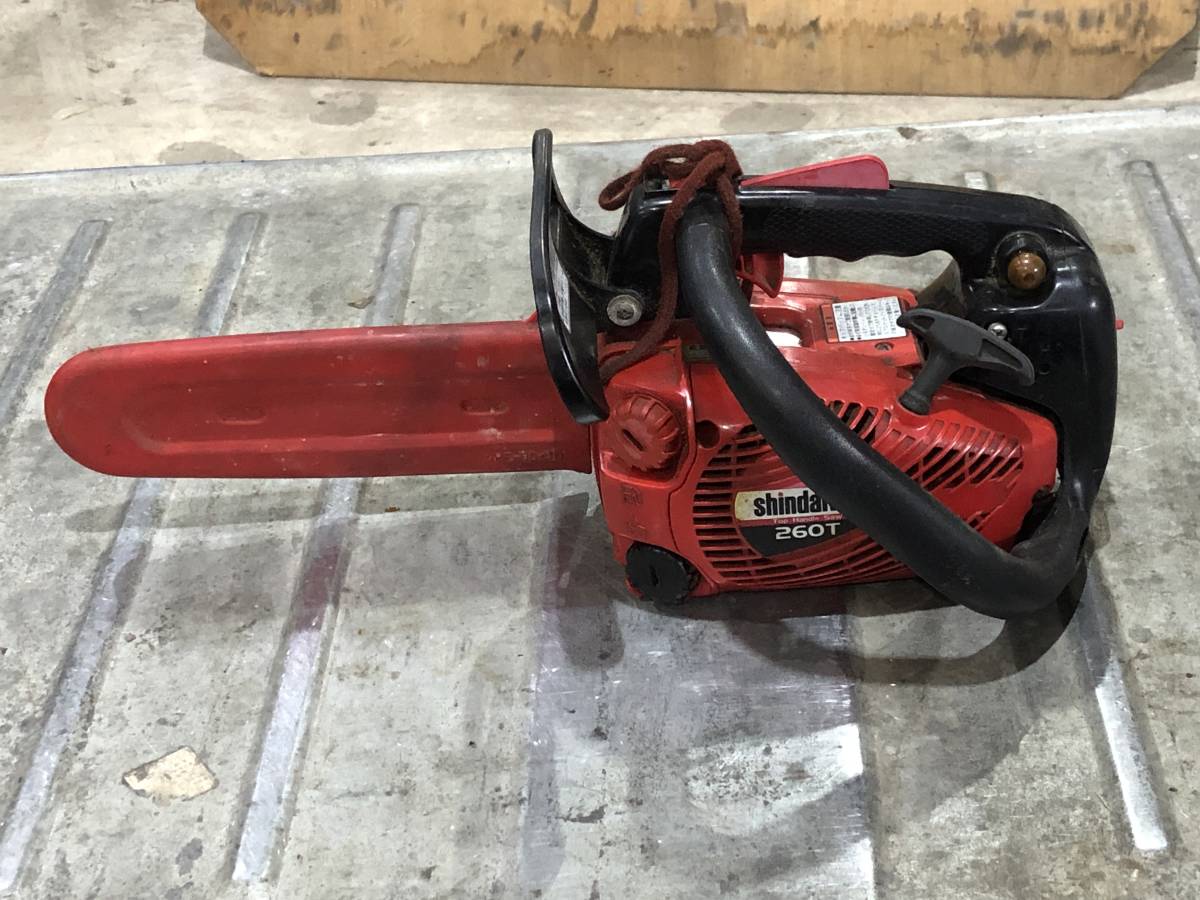 【傷や汚れあり】Z341 動未/現状渡し☆売切☆新ダイワ 260T エンジンチェーンソーの落札情報詳細 - ヤフオク落札価格検索 オークフリー