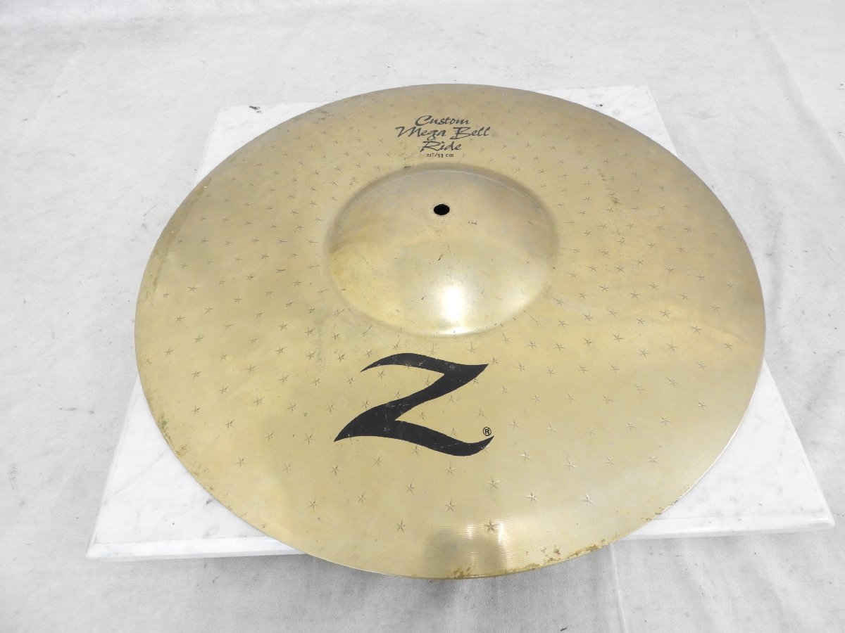 【傷や汚れあり】☆ Zildjian ジルジャン Z Custom Mega Bell Ride 21”/53cm シンバル ☆中古☆の落札 ...