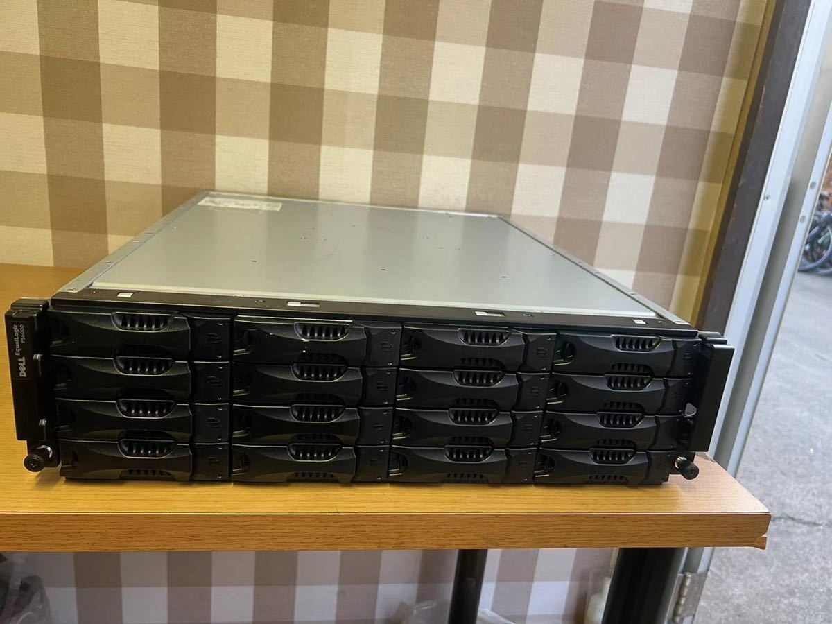 【傷や汚れあり】【※HDD無し】Dell EqualLogic PS6210 (E04J) / Control Module 15 ×2 ...