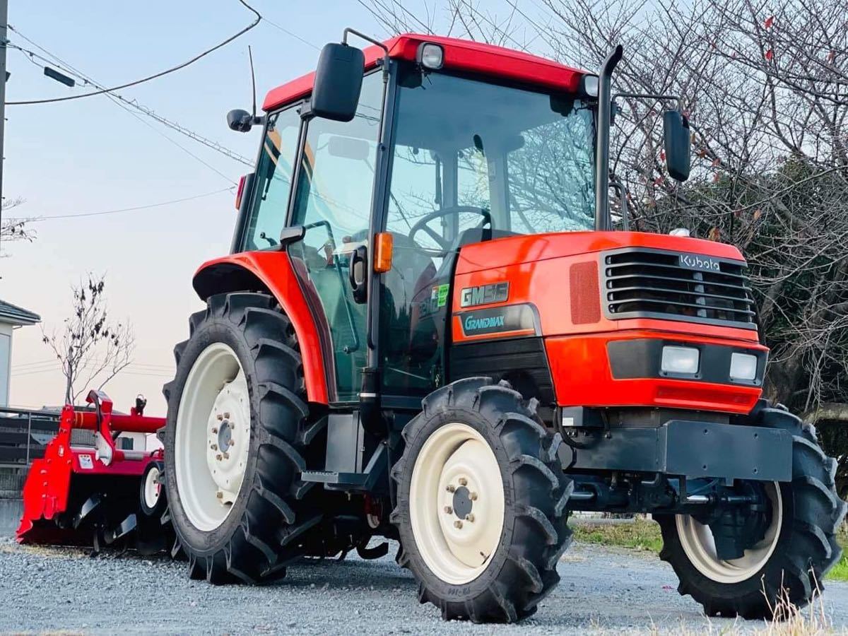【目立った傷や汚れなし】ヤンマートラクター CT55H 55馬力 667h エアコンキャビン セミクロ ニプロロータリーSX2008 四駆 ...