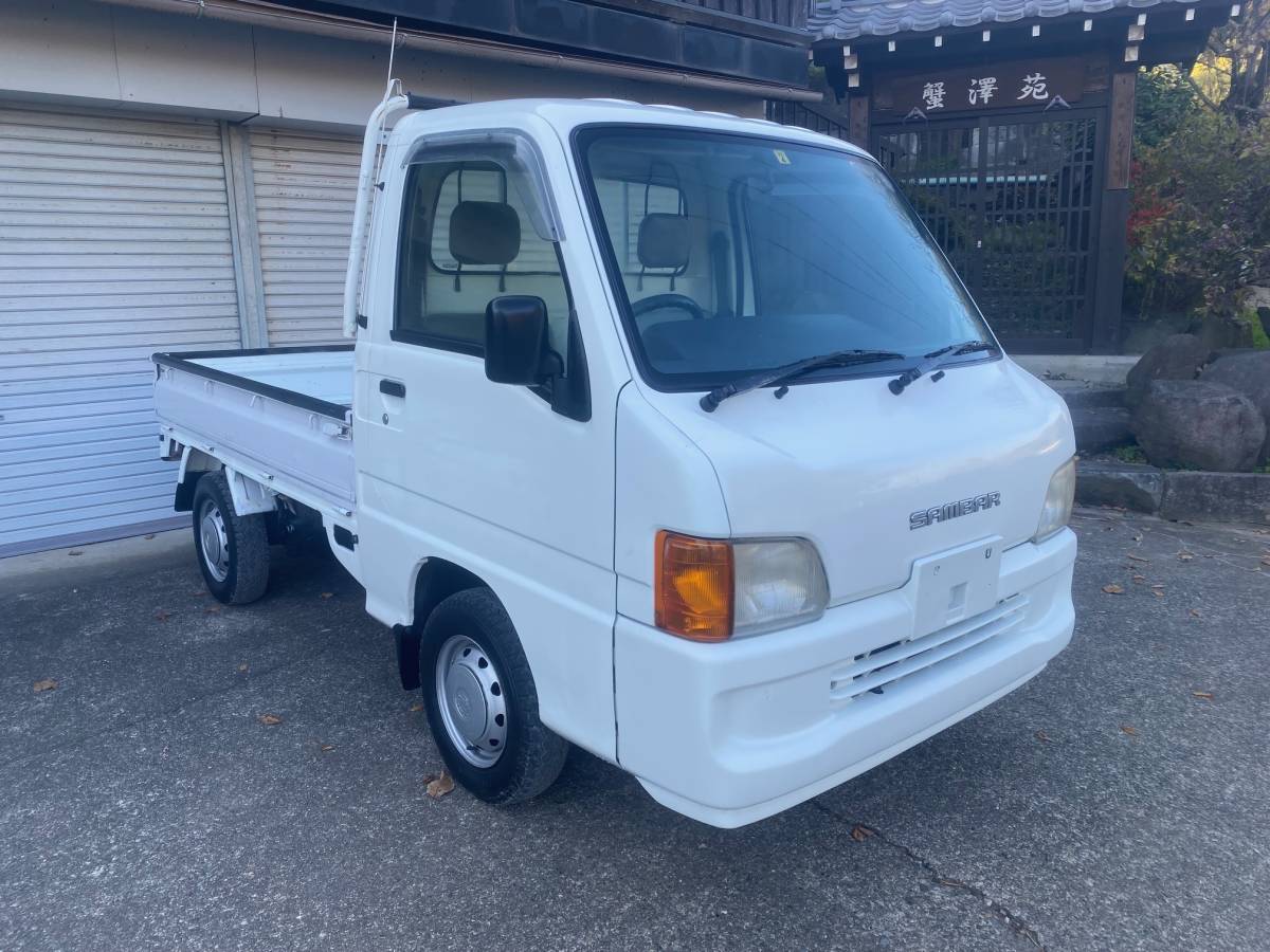 【走行距離 133,342 km】H12年 サンバートラック 4WD 5速マニュアル AC, PS, エアバッグ 走行133342キロの落札情報詳細 - Yahoo!オークション落札価格検索 ...