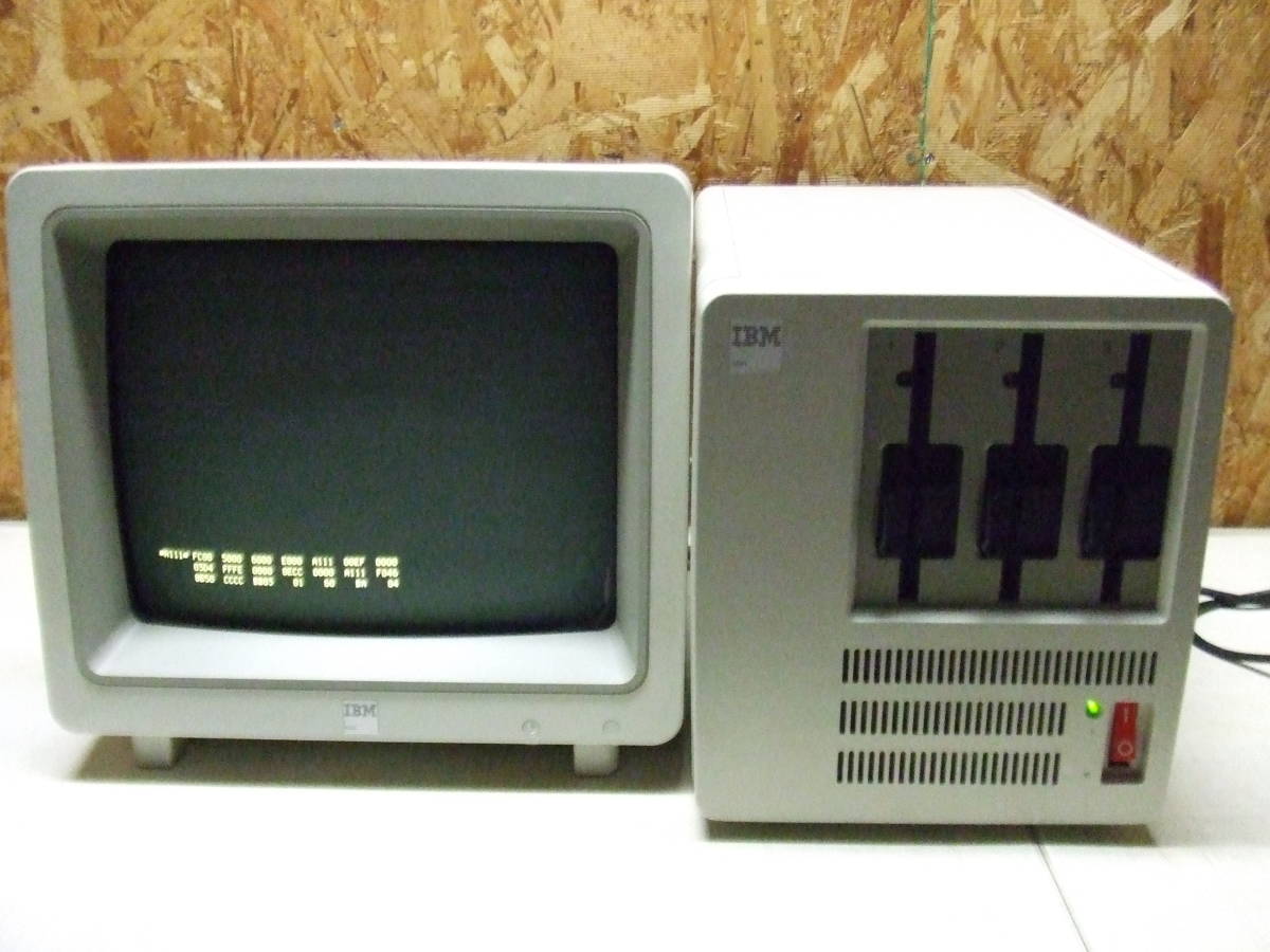 【やや傷や汚れあり】IBM マルチステーション 5555-B01 5551 本体＋モニター セット ジャンクの落札情報詳細 - ヤフオク落札 ...