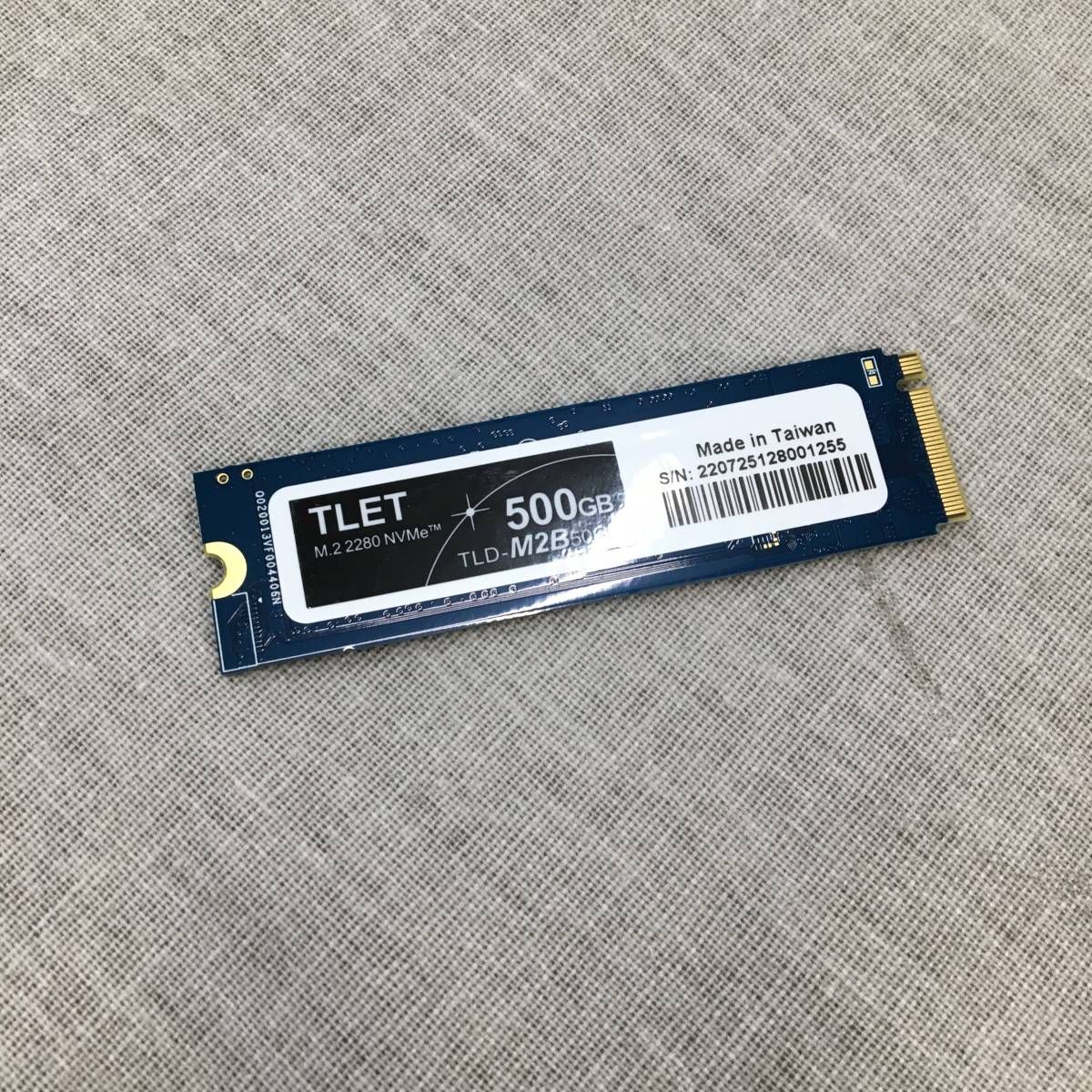 【目立った傷や汚れなし】現状品 東芝エルイートレーディング(TLET) PS5動作確認済 ヒートシンク付 内蔵SSD 1TB PCle ...