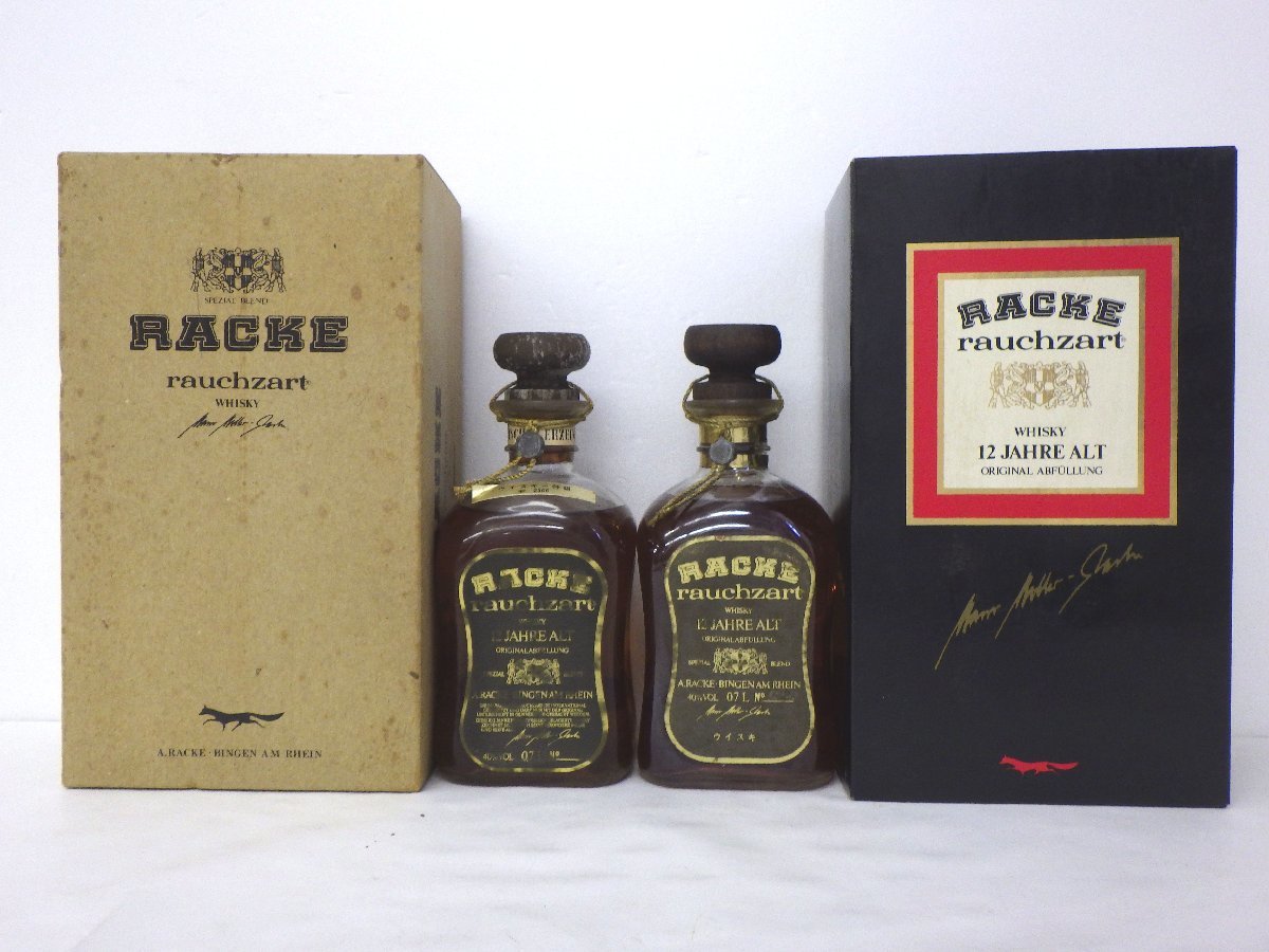 RACKE RAUCHZART ラッケ アウフツァート 12年 700ml 古酒 未開栓 の落札情報詳細| ヤフオク落札価格情報 オークフリー