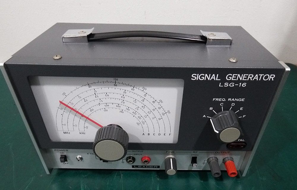 整備済完動品 リーダー電子 広帯域テストオシレーター LEADER LSG-16 シグナルジェネレーター 現状美品 の落札情報詳細| ヤフオク落札価格情報 オークフリー