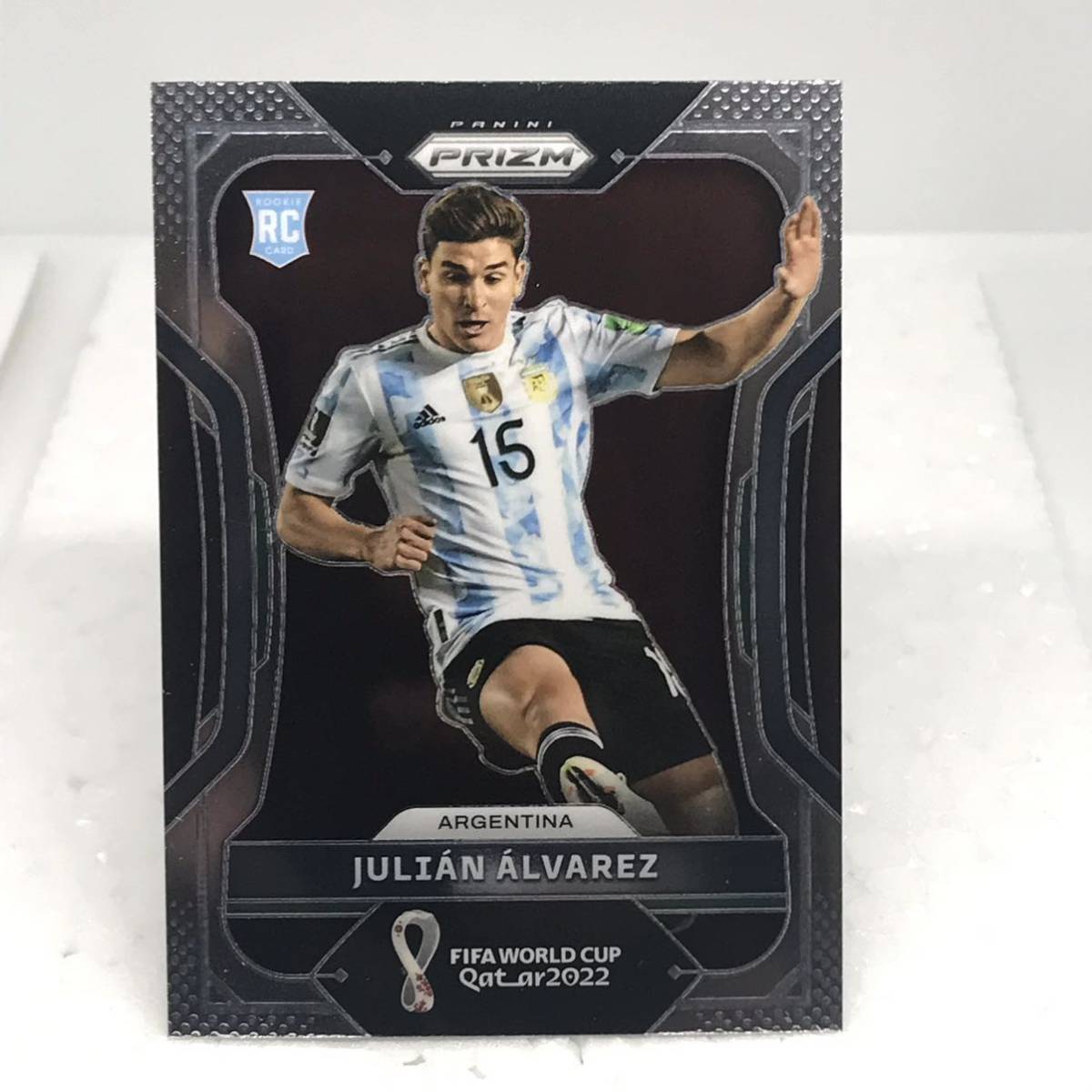 【未使用】JULIAN ALVAREZ #4 base card PANINI PRIZM FIFA WORLD CUP QATAR 2022 ...