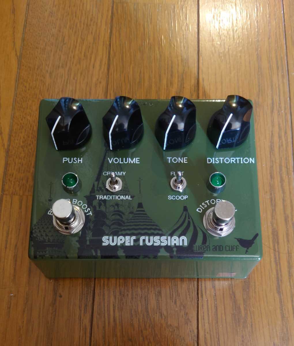 【未使用】未使用品 WREN AND CUFF Super Russian fuzz big muff の落札情報詳細| ヤフオク落札価格情報 ...
