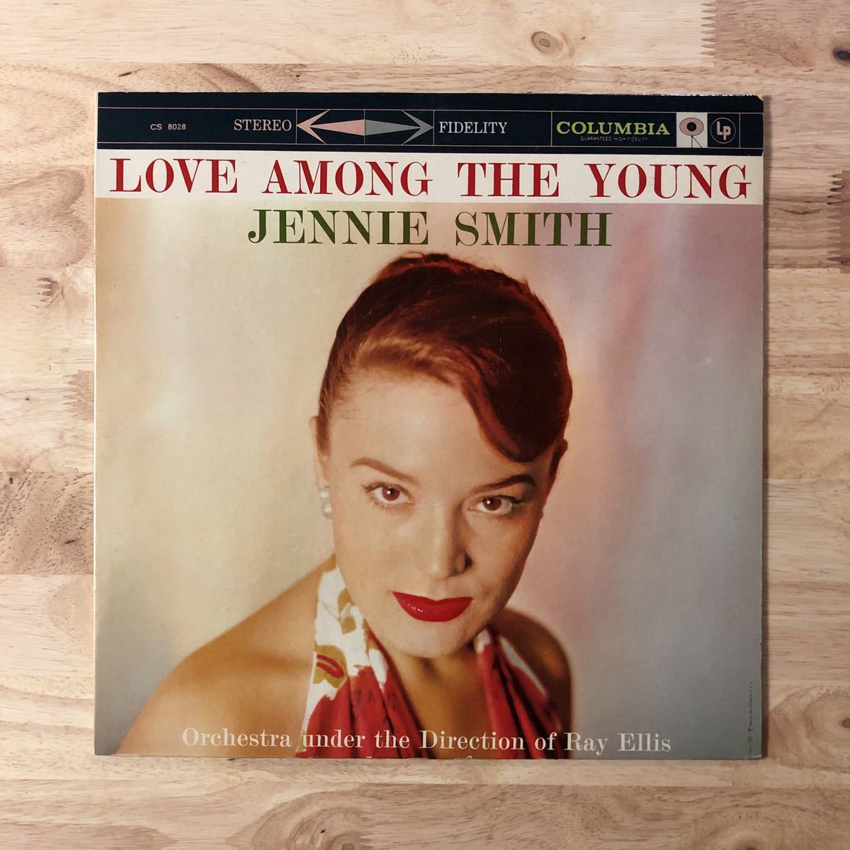 【やや傷や汚れあり】LP JENNIE SMITH/LOVE AMONG THE YOUNG[USオリジナル:初年度'58年PRESS ...