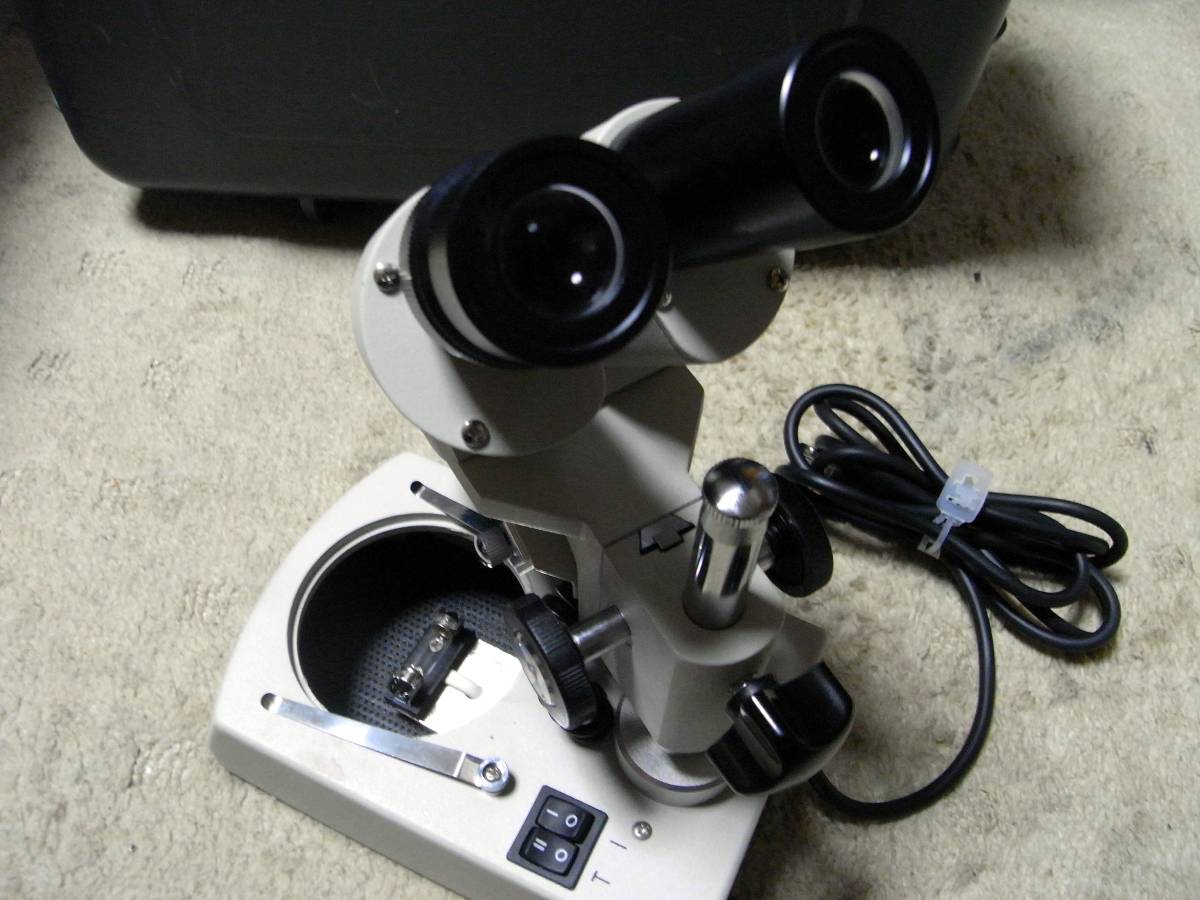 【やや傷や汚れあり】Kenis/ケニス・実体双眼顕微鏡・Model STL 10X-20X・動作確認・プラケースの落札情報詳細 - ヤフオク落札価格検索 オークフリー