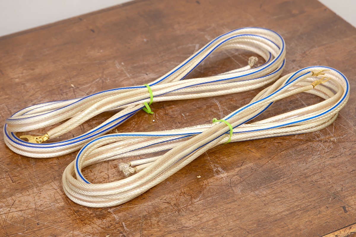 【目立った傷や汚れなし】MONITOR COBRA CABLE SILVER 6.00 QMM スピーカーケーブル 約2.7mペアの落札情報 ...