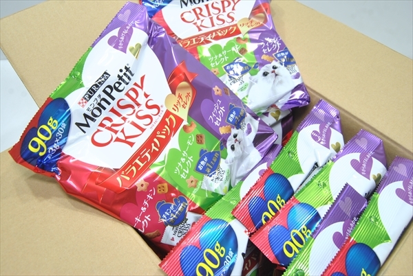 【未使用】【DT-2175】 キャットフード ピュリナ モンプチ クリスピーキッス ターキー チキン ツナ サーモン フィッシュ 15個 まとめ売り ②の落札情報詳細 - Yahoo ...