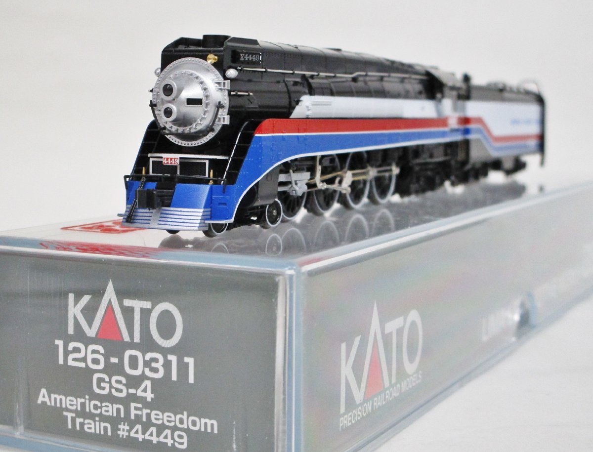 【やや傷や汚れあり】KATO 126-0311 Lima Locomotive Works GS-4 #4449 「American ...