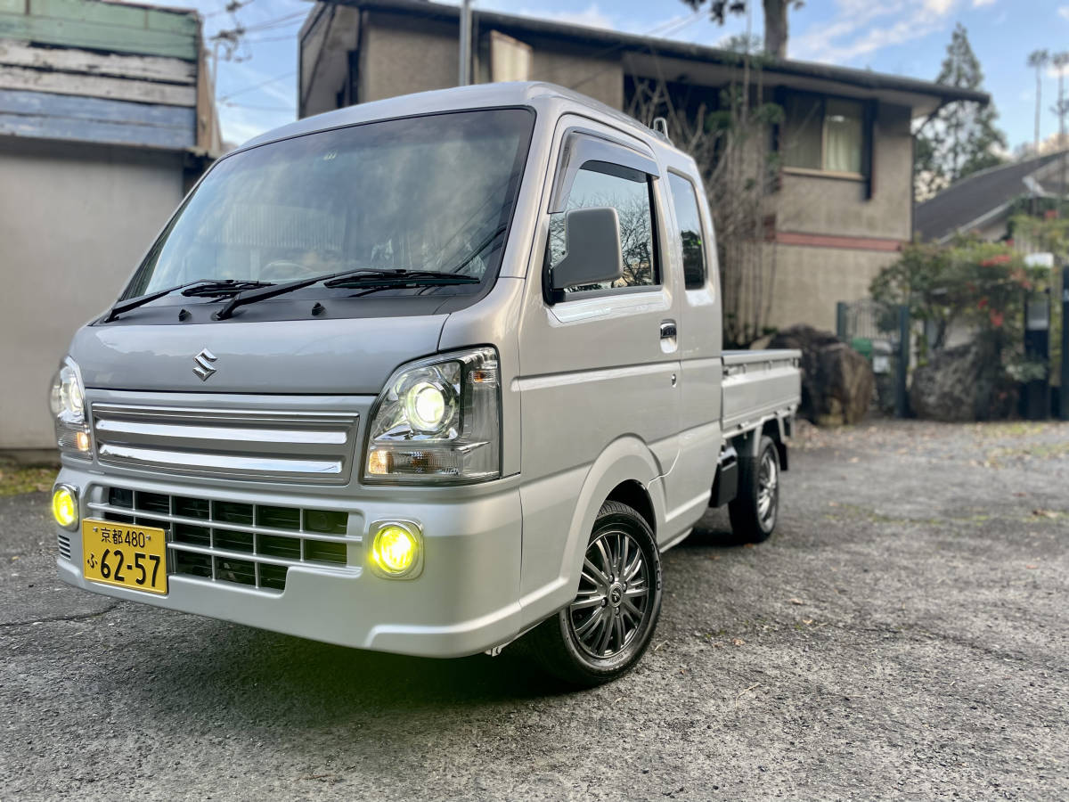 【未使用】1円～ スズキ キャリイ トラック DA16T ワイド リア ゲート 荷台 延長 300mm 車検対応 軽トラ カスタム スーパーキャリイ 対応 同梱不可 の落札情報詳細| ヤフオク ...