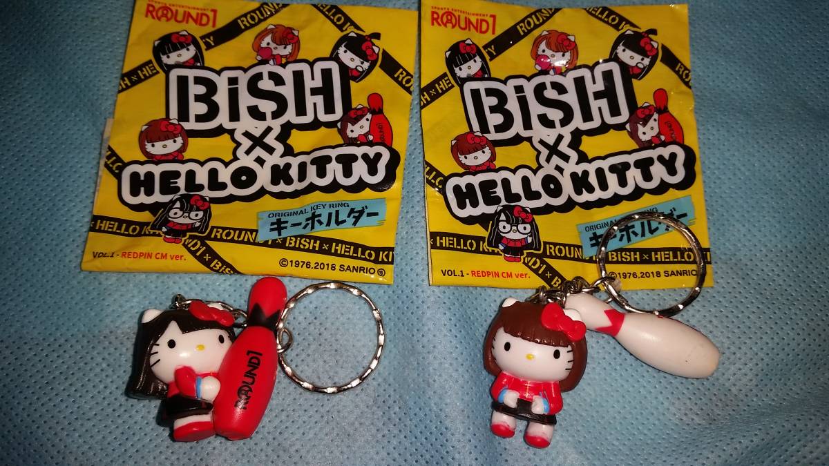【未使用】ハローキティ：BiSH×HELLO KITTY ビッシュ セントチヒロ チッチ ＆ リンリン コラボ ROUND1 限定 IE2FK ...