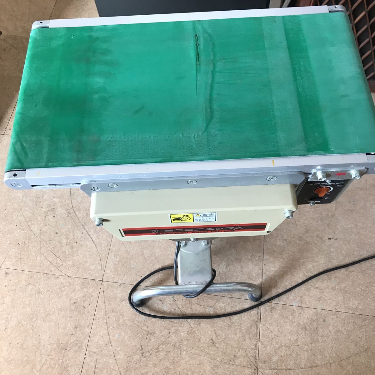 【目立った傷や汚れなし】中古 ベルトコンベヤ okura DMG15DR217N11T04Z BELCON mini III オークラ ...