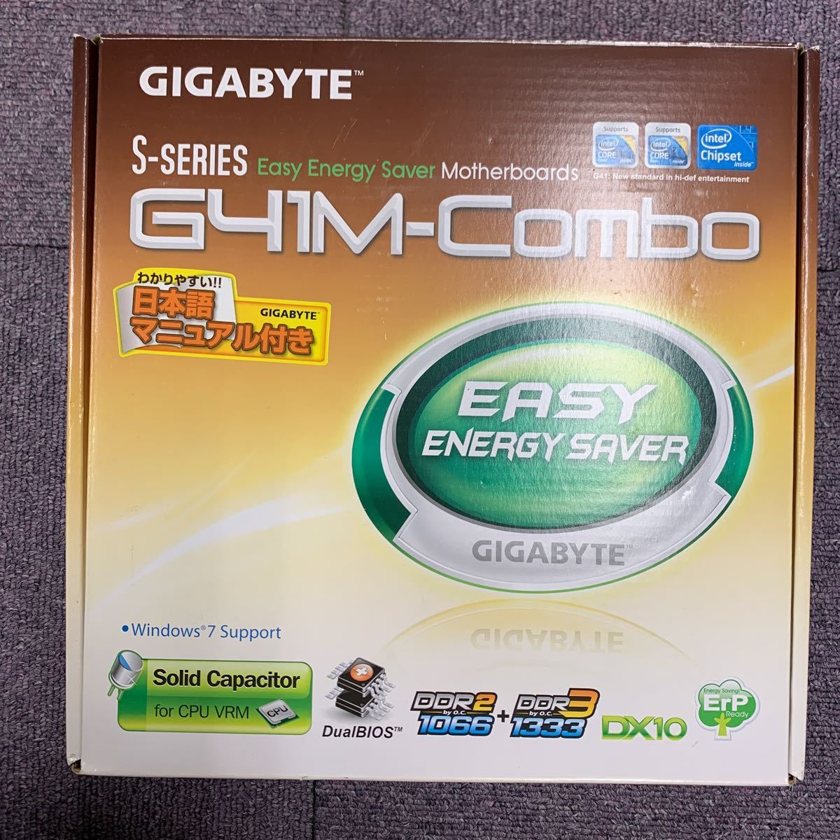 【やや傷や汚れあり】GIGABYTE マザーボード G41M-Combo CPU メモリー付き R-シの落札情報詳細 - Yahoo ...