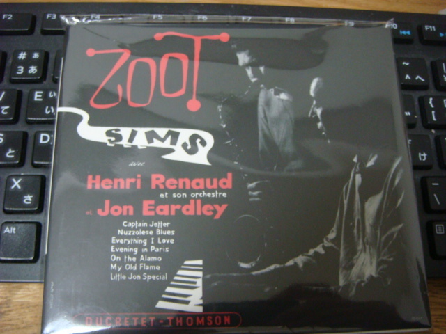 【目立った傷や汚れなし】ZOOT SIMS ON DUCRETET THOMSON 澤野工房 cd ズートシムズ オン デュクレテトムソン ...