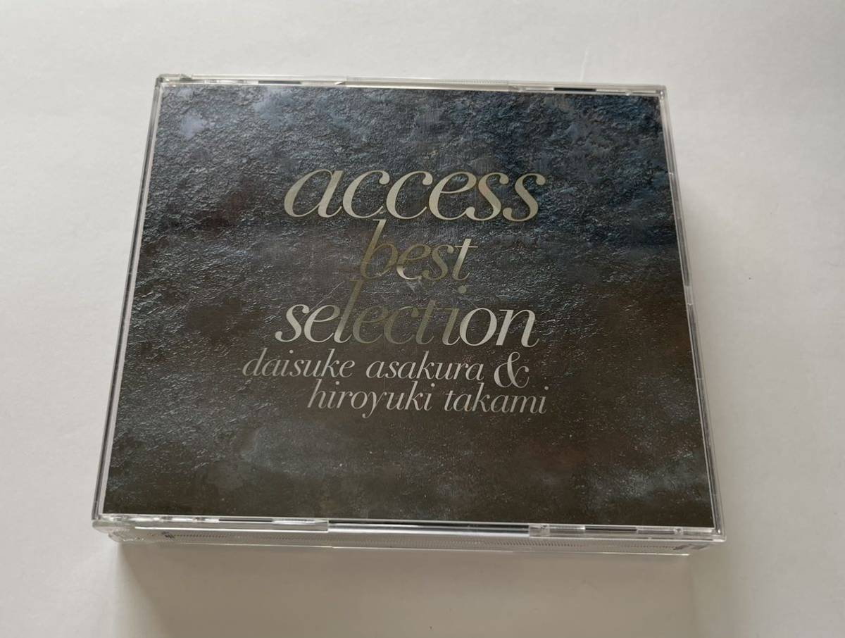 【やや傷や汚れあり】access 「access best selection」 初回生産限定盤 （CD+DVD）封入両面ポスター付き 豪華4枚仕様ブックレット 浅倉大介 貴水博之の落札情報 ...