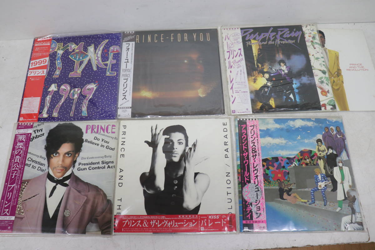 【やや傷や汚れあり】Y08/756 プリンス Prince And The Revolution LP レコード Purple Rain等 6枚セット 中古現状品 の落札情報詳細| ヤフオク ...