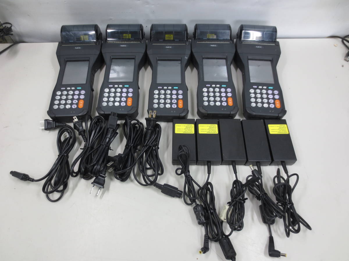 【傷や汚れあり】★☆NEC ハンディターミナル TOUGHPRO PW-HT01-01 5台セット ①☆★の落札情報詳細 - ヤフオク落札価格検索 オークフリー