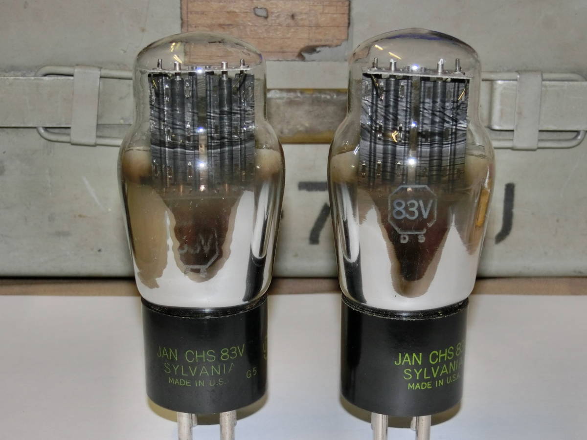 【未使用】傍熱型両波整流管 SYL－83V 2本セットの落札情報詳細 - ヤフオク落札価格検索 オークフリー