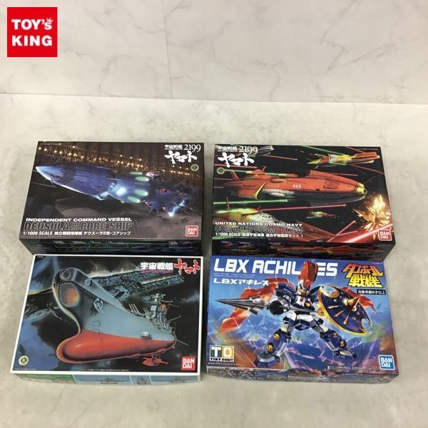 【全体的に状態が悪い】1円〜 バンダイ 宇宙戦艦ヤマト2199 1/1000 独立戦闘指揮艦 デウスーラII世 コアシップ、ダンボール戦機 LBXアキレス 等の落札情報詳細 - ヤフオク落札 ...