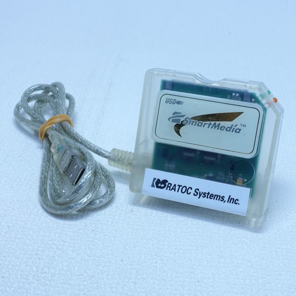 【傷や汚れあり】011K 送料520円 動作未確認 ジャンク REX-SMA03 ラトックシステム USBスマートメディアリーダーライター ...