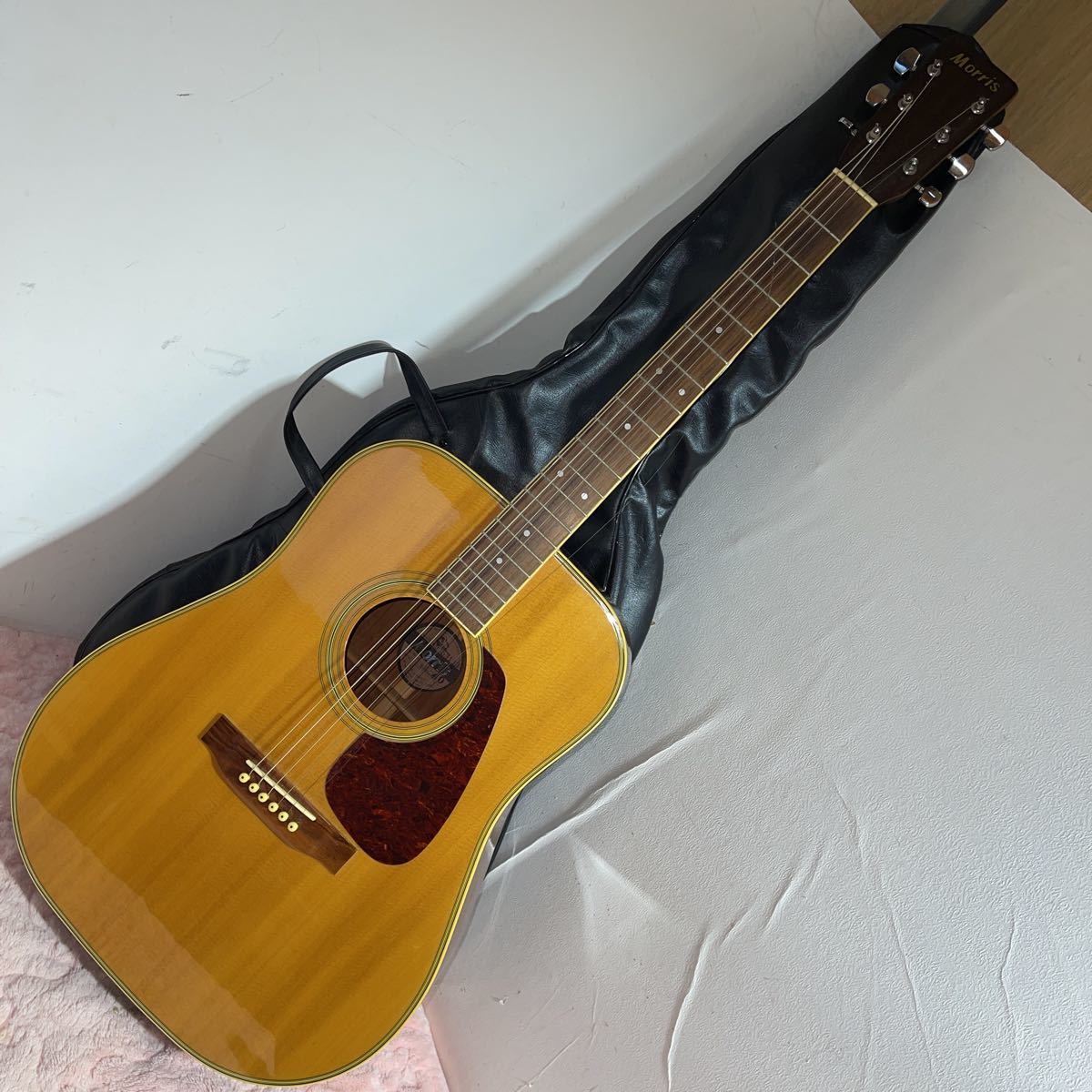 【やや傷や汚れあり】Morris モーリス アコースティックギター MD-40 中古 ジャンク扱いの落札情報詳細 - ヤフオク落札価格検索 ...