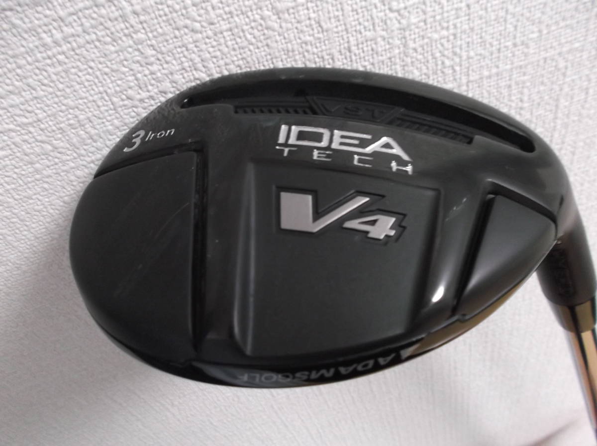 【やや傷や汚れあり】ADAMS GOLF(アダムスゴルフ) IDEA TECH V4 3U 19° ダイナミックゴールド R400の落札情報詳細 - ヤフオク落札価格情報 オークフリー