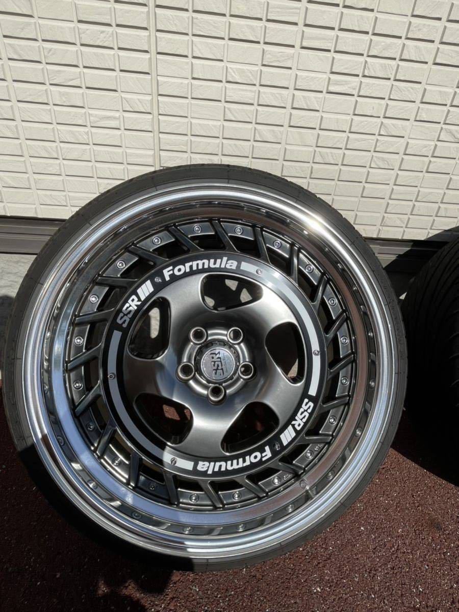 【やや傷や汚れあり】SSR formula aero spoke 送料込み フォーミュラエアロスポーク 19インチ 9j +49 +37 5h ...
