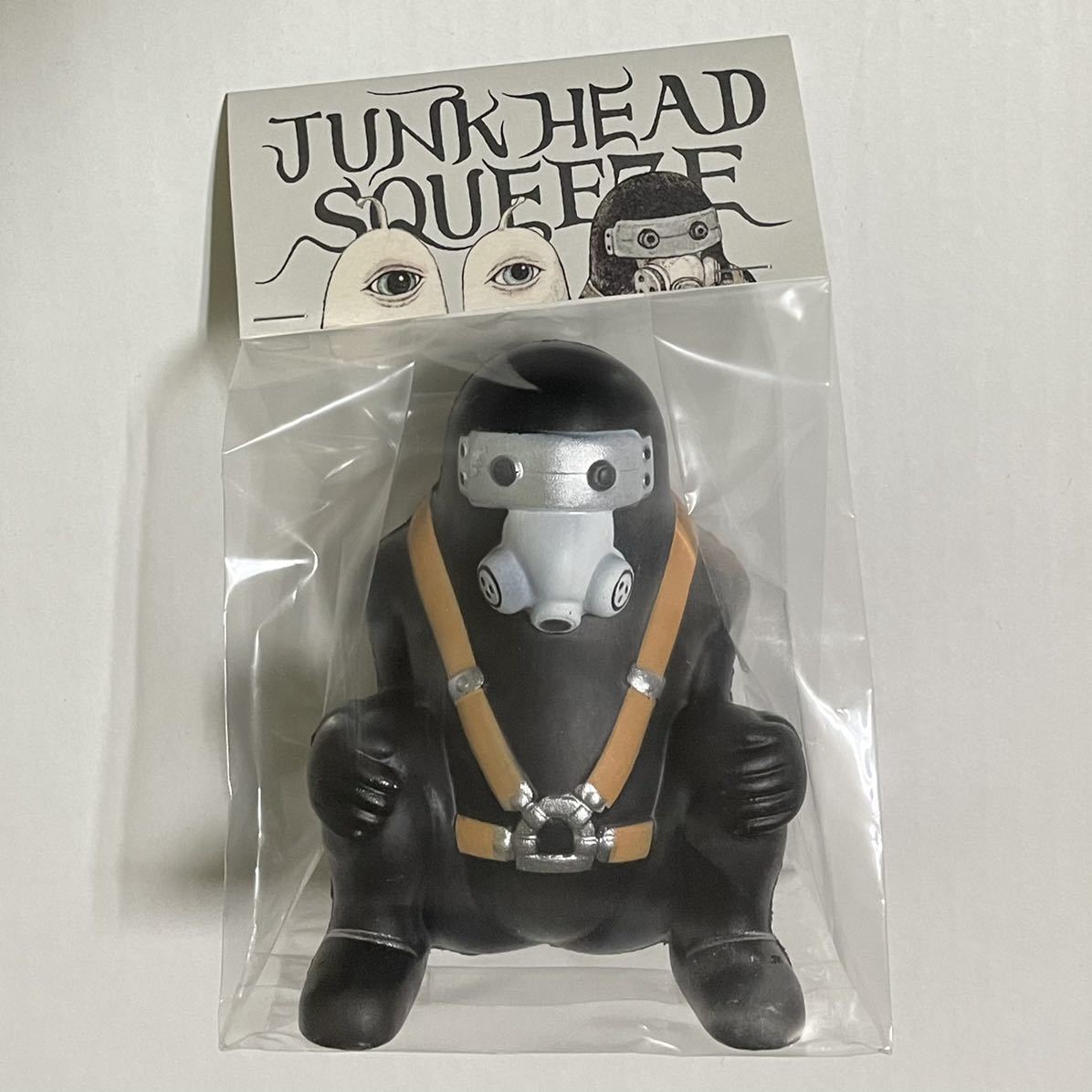 【未使用】ボリス雑貨店 ヒグチユウコ × JUNK HEAD 3バカスクイーズ フィギュア ジャンクヘッド ／こはるちゃん ニャンコと ...
