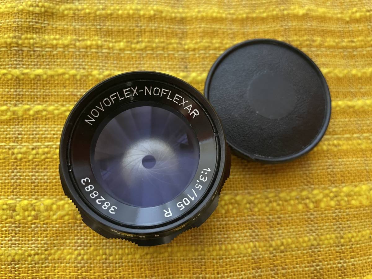 【目立った傷や汚れなし】中古カメラレンズ novoflex-noflexar 1:3,5 / 105 r の落札情報詳細| ヤフオク落札価格情報 オークフリー