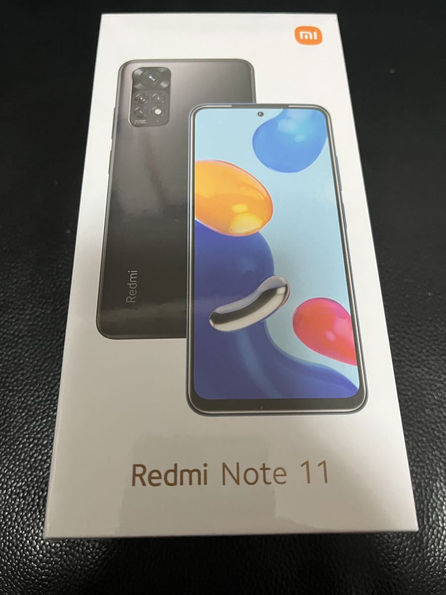 【未使用】Xiaomi Redmi Note 11 simフリー グラファイトグレー 未開封の落札情報詳細 - ヤフオク落札価格検索 オークフリー