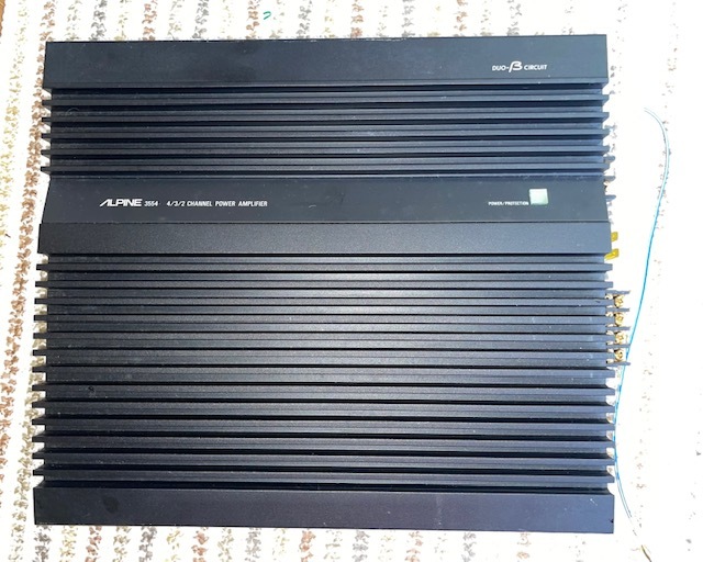 【やや傷や汚れあり】アルパイン ALPINE 3554 50w×4ch レストア、GGチューニング済み の落札情報詳細 - ヤフオク落札価格 ...