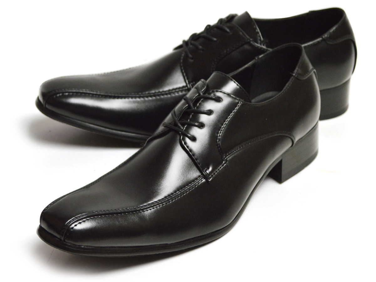 【未使用】在庫処分 新品 25cm ビジネスシューズ メンズ 幅広 3EEE 紳士靴 オフィス フォーマル 冠婚葬祭 スワールモカ レースアップ ドレスシューズ の落札情報詳細| ヤフオク落札 ...