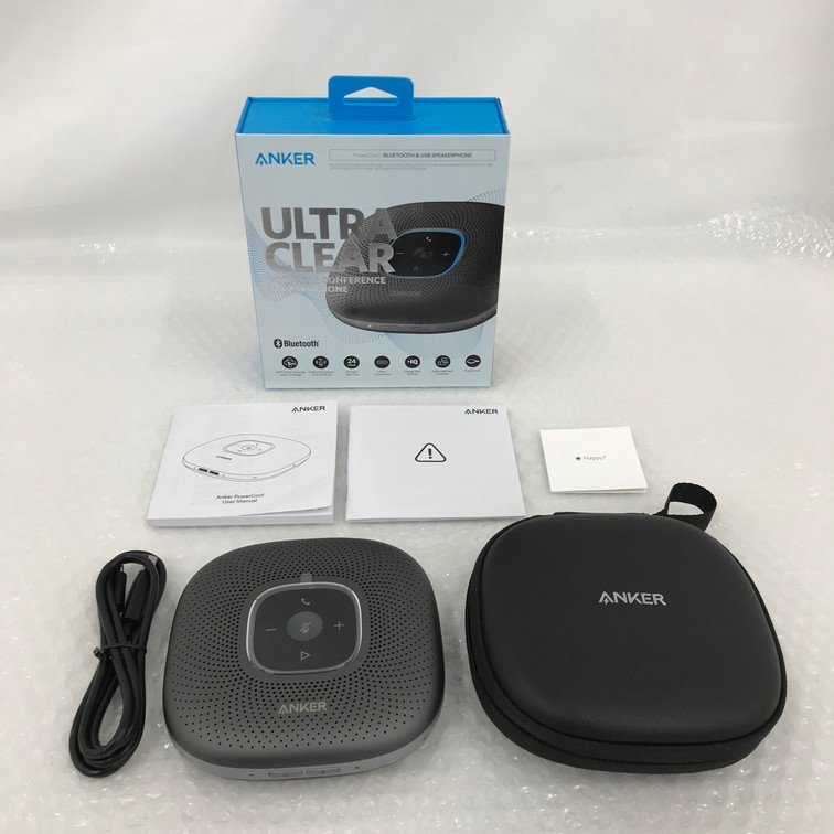 【目立った傷や汚れなし】【ALAW4020】ANKER PowerConf ワイヤレススピーカー A3301 ULTRA CLEAR 付属品 箱付き 通電〇の落札情報詳細 - Yahoo ...