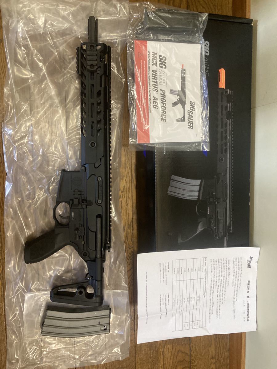 【未使用に近い】早い者勝ち SIG MCX MOSFET お座敷のみ etu vfc ghk umarx urg BOLT マルイ mpx ...