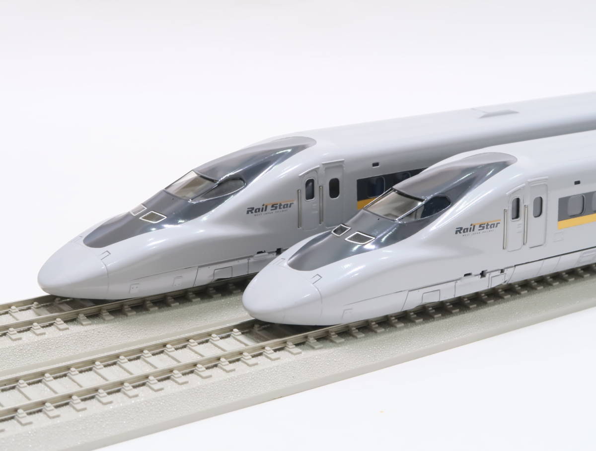 【未使用に近い】HO カツミ JR 西日本 700系新幹線 ひかりレールスター 8両フル編成セット 真鍮製メーカー完成品 2両MP車有 ...