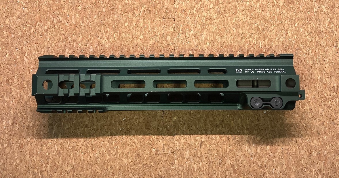 【目立った傷や汚れなし】実物 ナイツKAC KNIGHT'S ARMAMENT MRE RAIL ASSEMBLY (システマトレポンptw ...