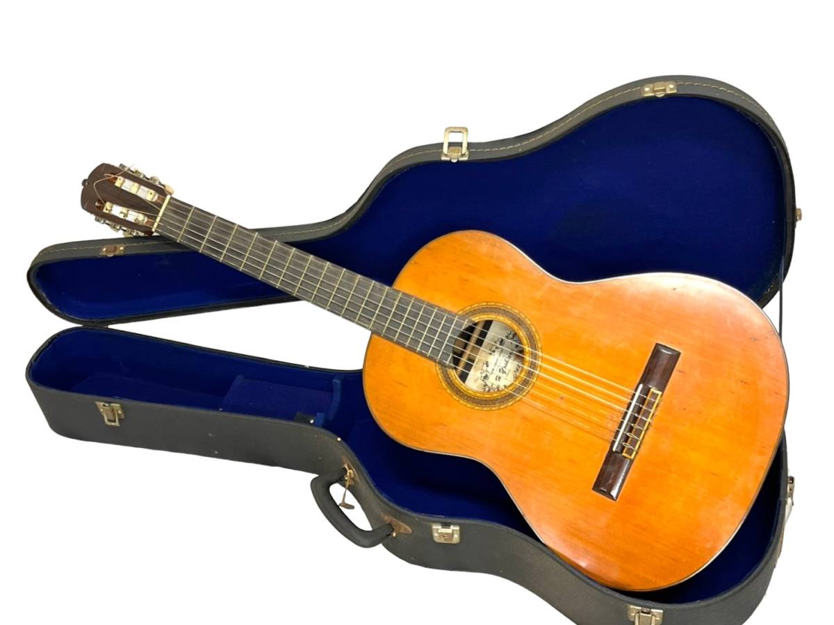 【傷や汚れあり】M1★H.Yoshiara 1968★クラシックギター 手工ギター ハードケース付 弦楽器 の落札情報詳細| ヤフオク落札価格 ...