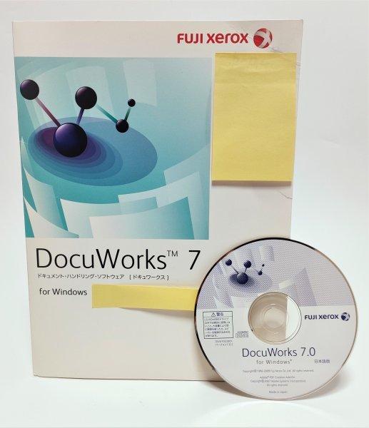 【やや傷や汚れあり】【同梱OK】 DocuWorks 7 / ドキュワークス / for Windows / ドキュメント・ハンドリング・ソフトウェア / 文書管理 / 文書生成 の落札情報 ...